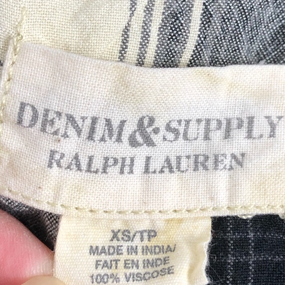 Denim & Supply Ralph Lauren | Tops | Denim Supply Ralph Lauren Snap Plaid Shirt Xs | Poshmark